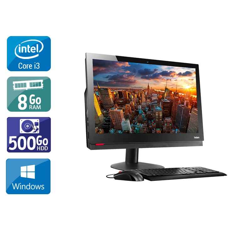 Ordinateur All-In-One Lenovo ThinkCentre M910Z AIO i3 Gen 7 24 pouces ...